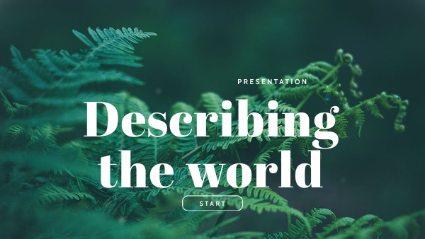 NATURE PRESENTATION | Genially