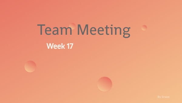 TM-week 17
