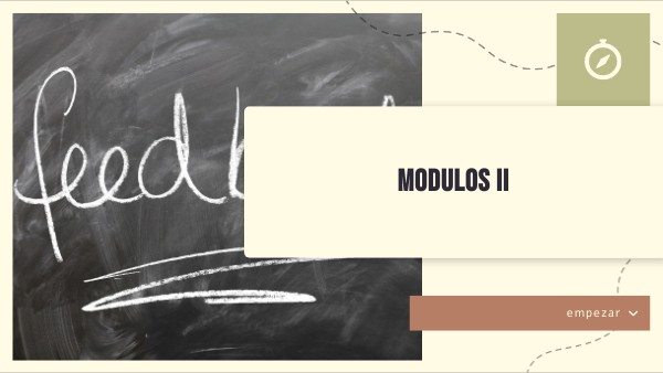 Modulo II | Genially