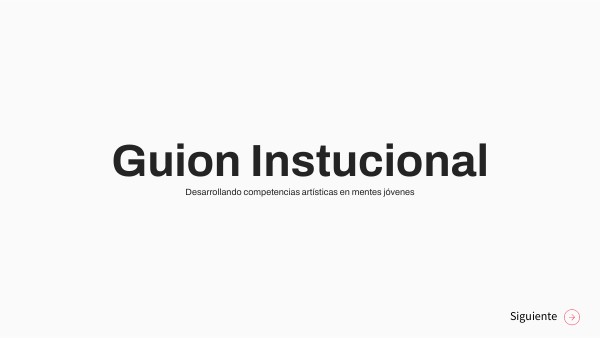 Guion Instruccional | Genially