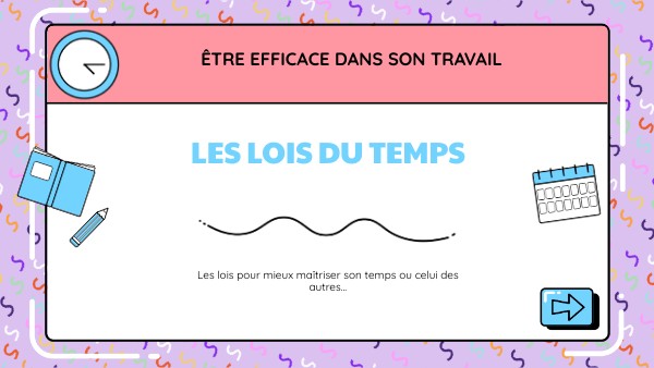 Les lois du temps | Genially