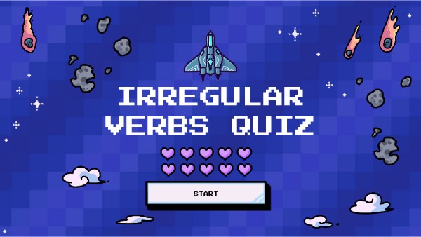 irregular verbs quiz | Genially