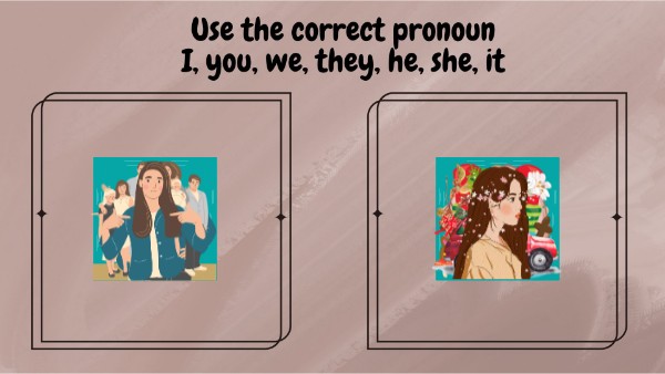 Round up 1 PRONOUNS