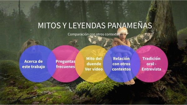 Mitos y leyendas panameñas | Genially