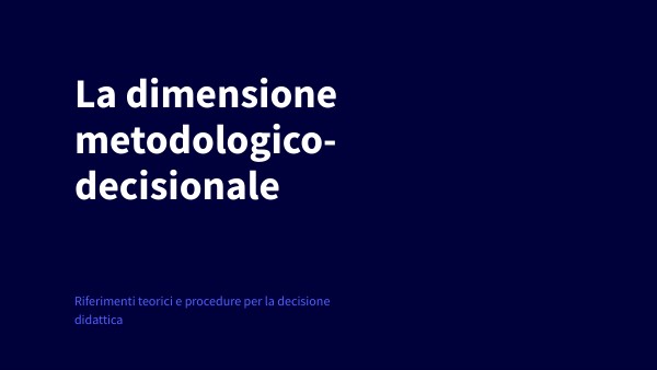 Lezione 2 Modello ADDIE e progettazione didattica | Genially