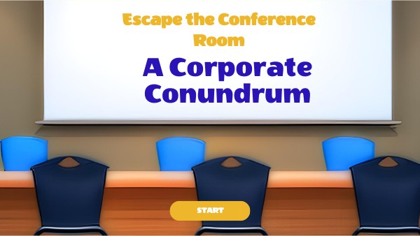 Copy - ESCAPE the conference room | Genially