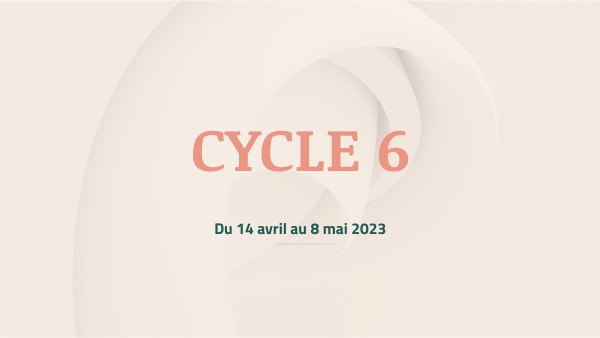 CYCLE 6 | Genially