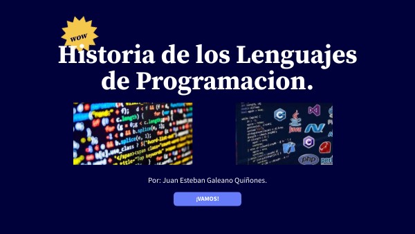 Historia de los Lenguajes de Programacion. | Genially
