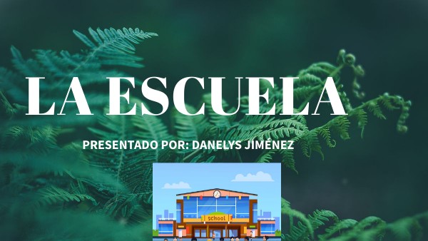 la escuela