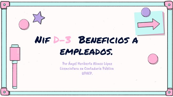 NIF D-3 Beneficios a los empleados.