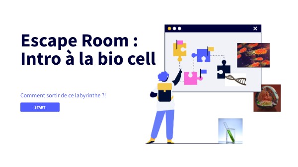 ESCAPE ROOM Intro Bio cell | Genially