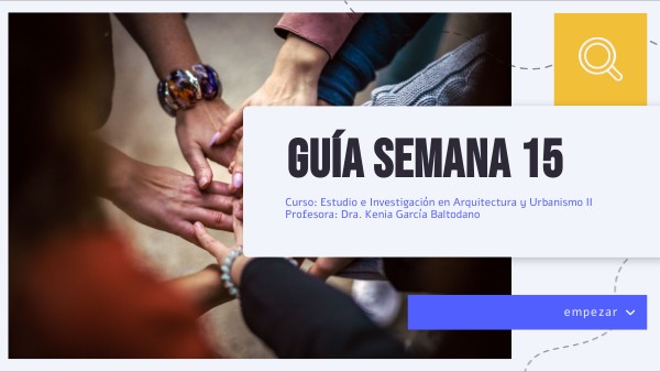 2023 - SEMANA 15 | Genially