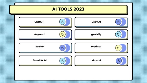 AI tools 2023