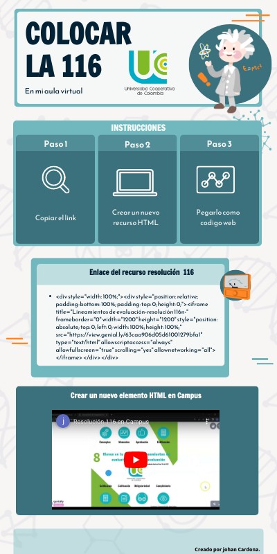 Guía R116 en campus | Genially