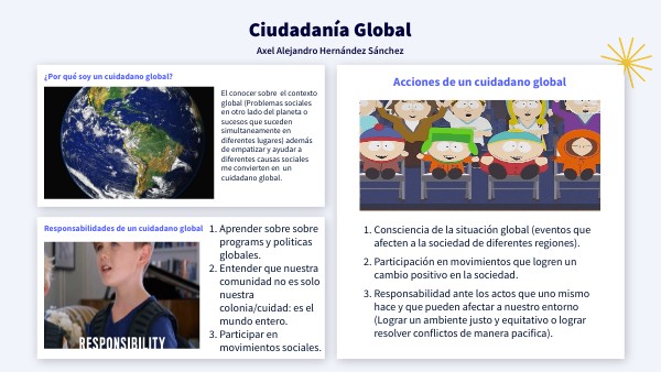 Ciudadanía global | Genially