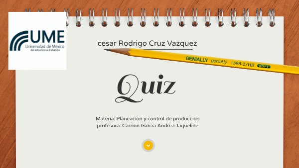 QUIZ LIBRETA | Genially