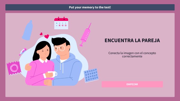 Find the Pair - Memory Game | Genially