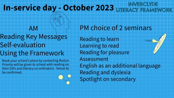 Posters Inverclyde literacy framework
