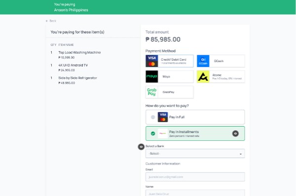 Pay Later hi-fi mockup | Genially