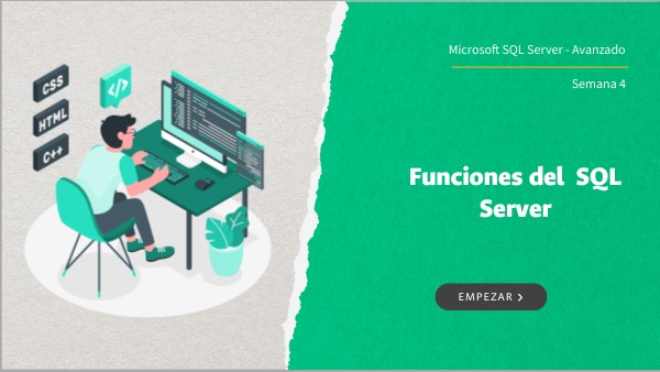 sql avanzado Semana 4
