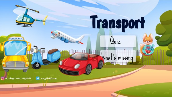 Transport | Genially