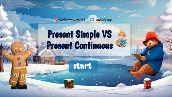 Present Simple VS Present Cont | Genially