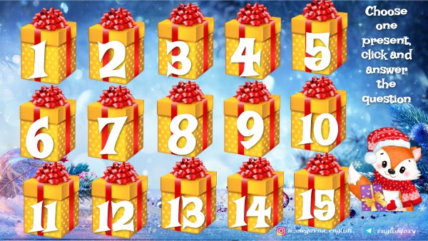 Speaking - New Year | Genially