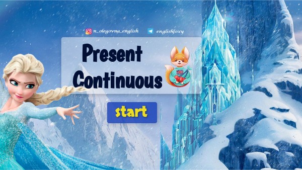 Frozen - Present Continuous | Genially
