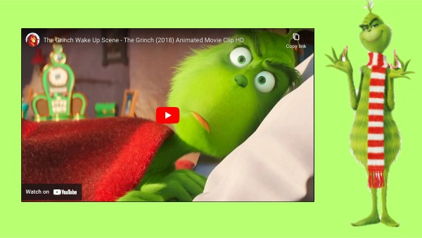 Grinch daily routine