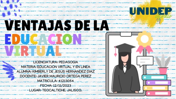 VENTAJAS DE LA EDUCACIÓN VIRTUAL