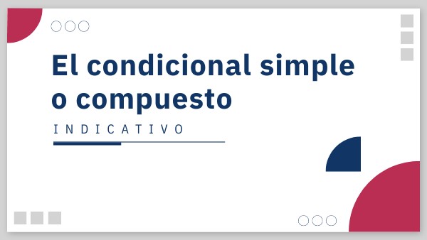 Condicional simple y compuesto | Genially