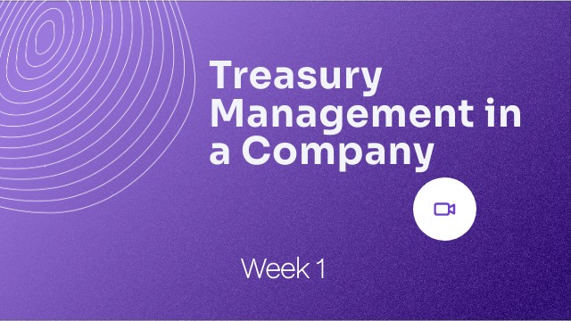 Treasury Management in a Company_video_w1