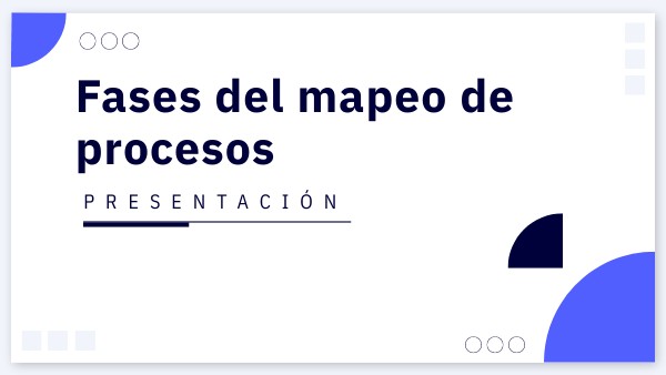 MAPEO DE PROCESOS | Genially