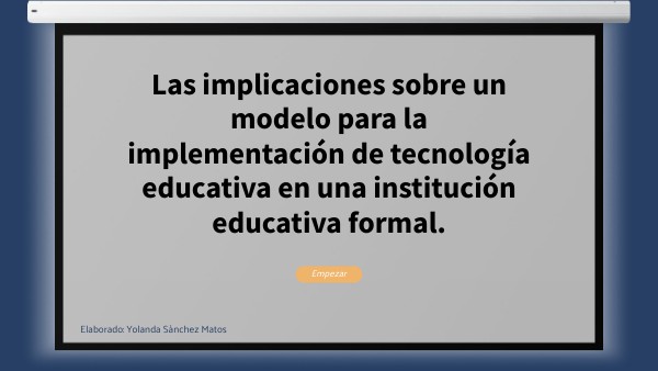 PRESENTACIÓN PROYECCIÓN | Genially