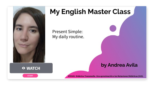 Present Simple-Routines | Genially