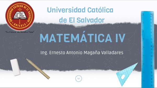 MATEMÁTICA IV | Genially