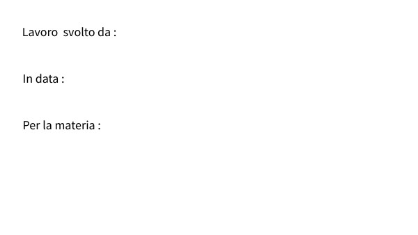 Filippo Compito Scienze