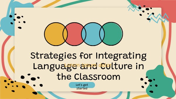 STRATEGIES FOR INTEGRATED LANGUAGE AND CULTURE IN THE CLASSROOM | Genially
