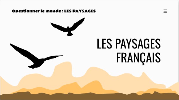 QLM-Les paysages | Genially