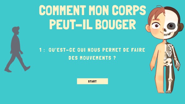 Le corps -CP/CE1 | Genially