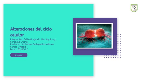 Alteraciones del Ciclo Celular | Genially