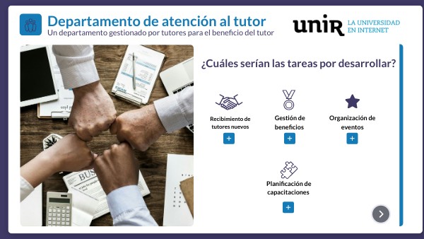 Departamento de atención al tutor