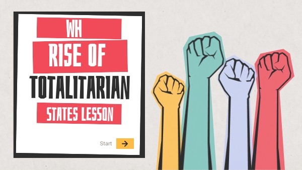 WH Rise of the Totalitarian States Lesson