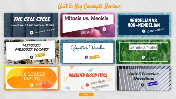 Unit 5: Key Concept Review