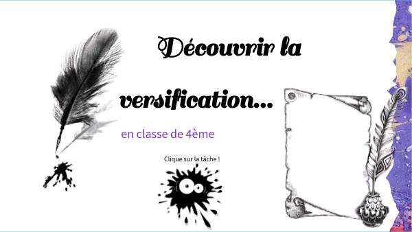 Versification MMe Roger | Genially