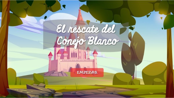 El rescate del Conejo Blanco Breakout Edu | Genially