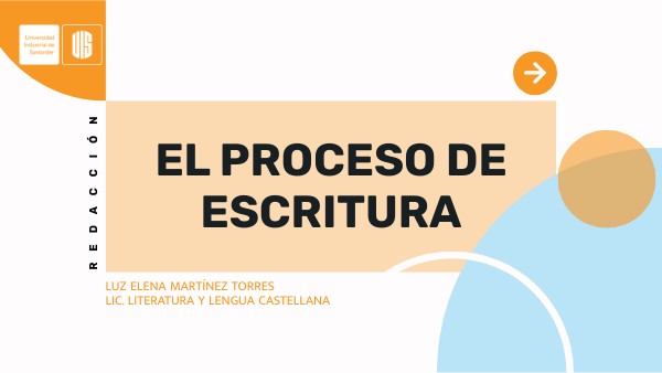 PROCESO DE ESCRITURA | Genially