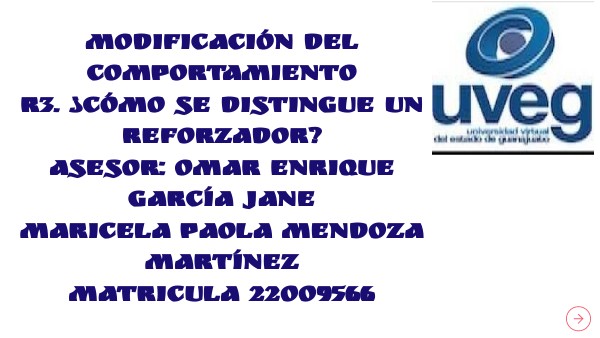 COMO SE DISTINGUE UN REFORZADOR | Genially