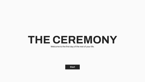 Choosing ceremony | Genially