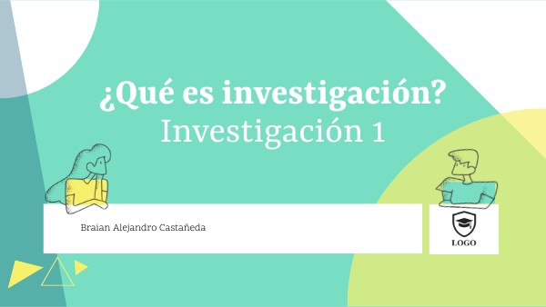 ¿QUÉ ES INVESTIGAR?